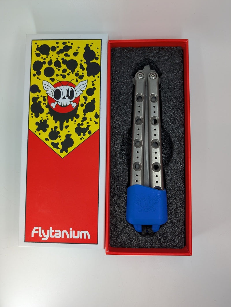 *Consignment* Flytanium Fly One Titanium Live Blade Balisong #58 ...