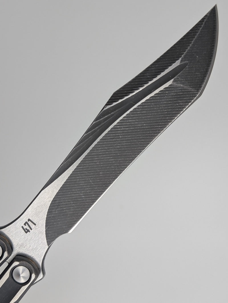 *Consignment* JK Designs Orca Custom Live Blade Balisong #471 – Penchetta