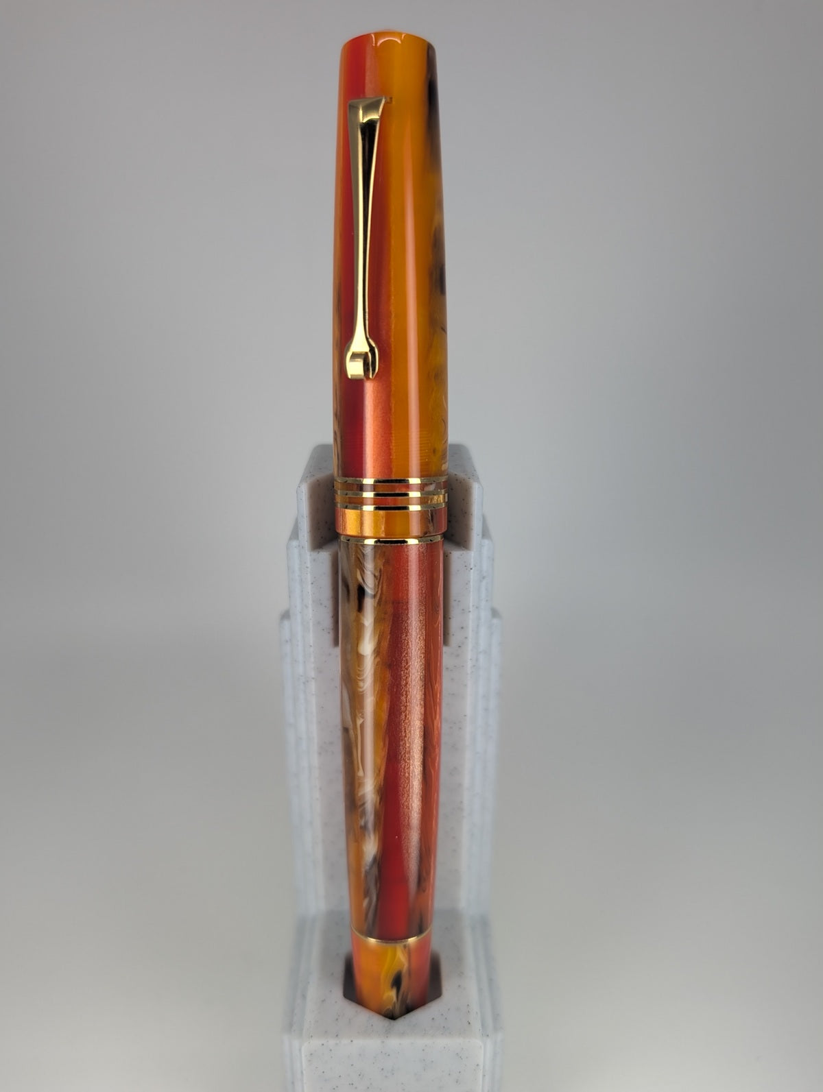 *Consignment* Leonardo Officina Momento Zero Mango Fountain Pen Fine N ...