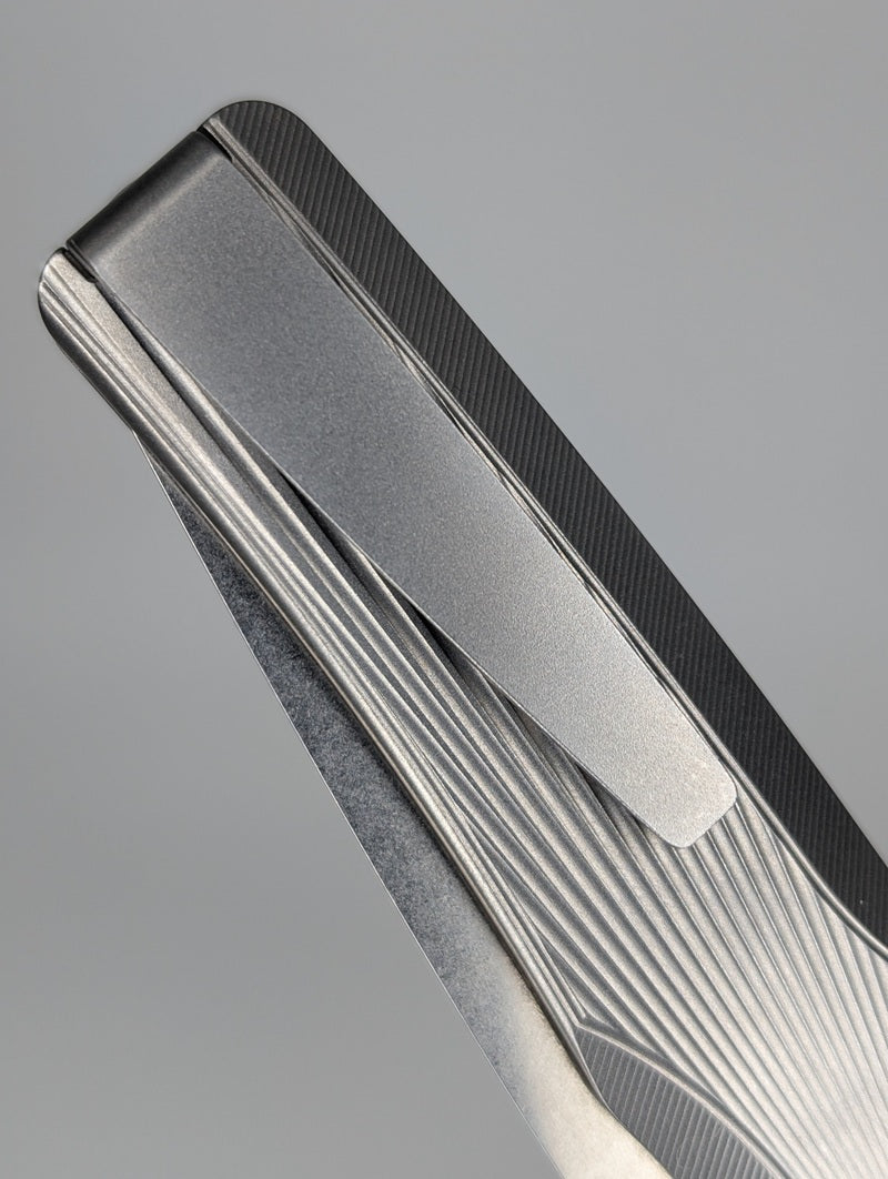 MachineWise Sonora Sun Ray Raw 1674 (S90V | Brass Bolster) Buttonlock ...