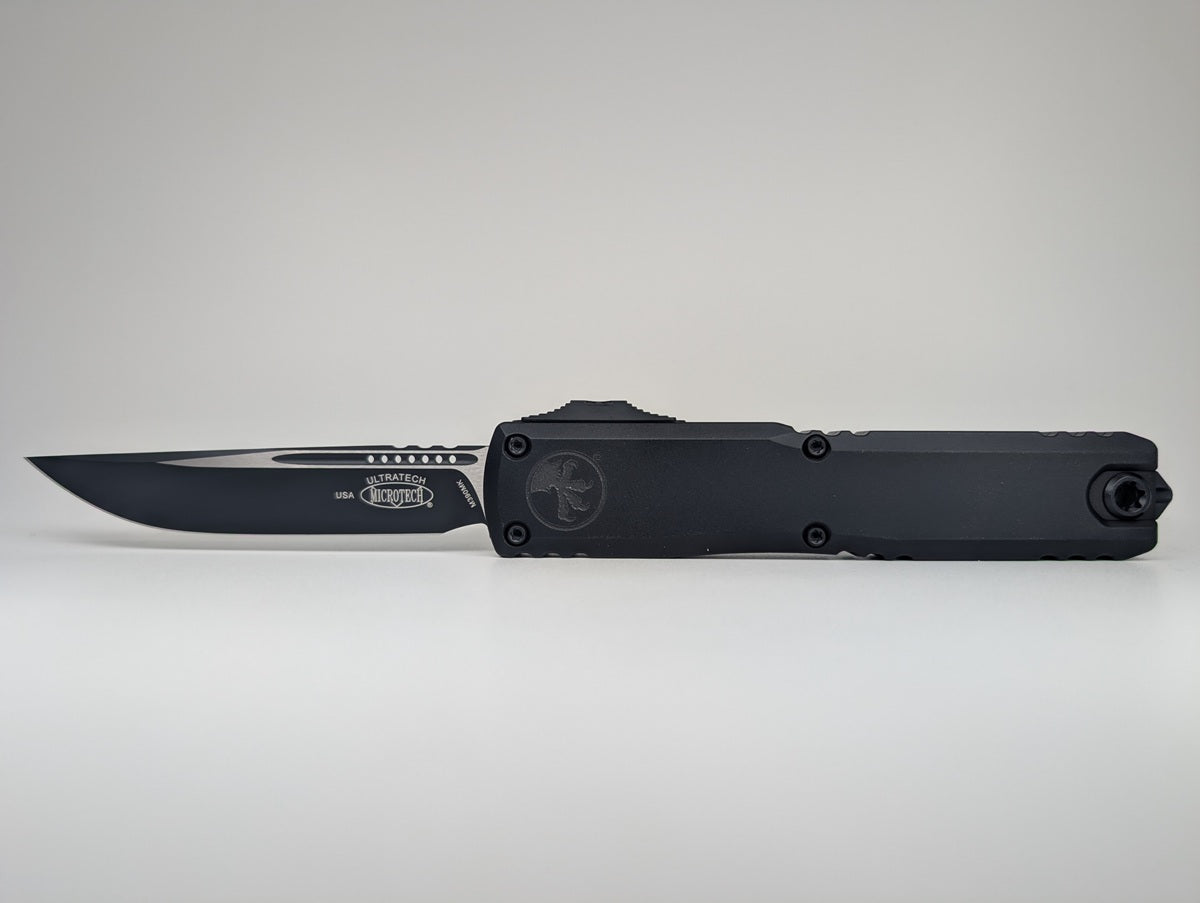 Microtech Ultratech ZBP S/E Black Tactical Out the Front Knife – Penchetta