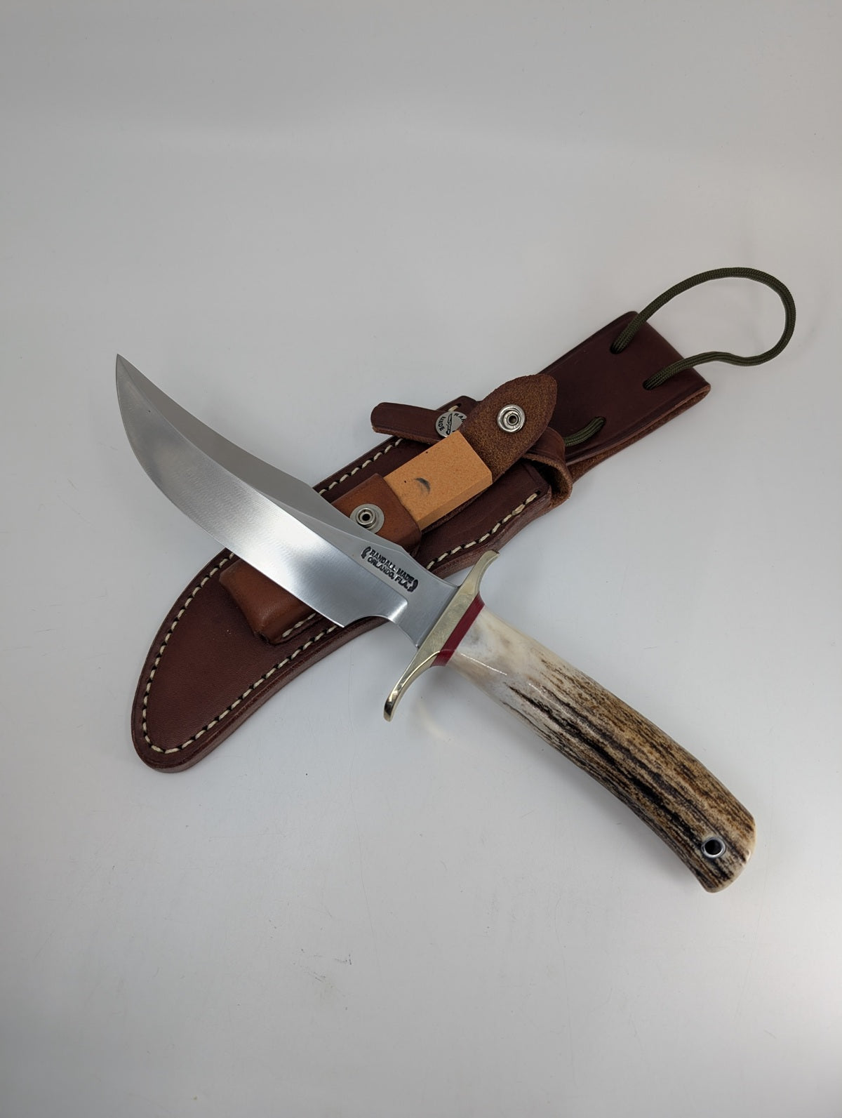 *Consignment* Randall Made 4-6 "Fighter" w/ Stag Handle Fixed Blade Kn ...